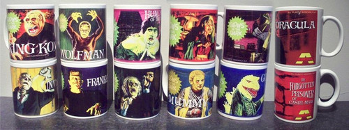 AURORA MODEL KITS UNIVERSAL MONSTERS mug 25 designs Custom made brand ...
