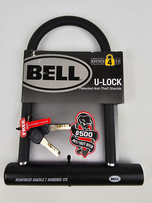 Bell U-Lock Security Level 4 Bicycle Lock Anti-Theft | eBay