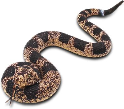 Rubber Snakes Fake Snake Rattlesnake - Realistic Keep Birds Away ...