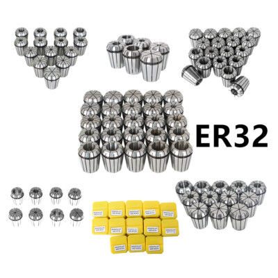 ER32 Collet Set Precision Spring Collet Set for CNC Engraving Milling ...