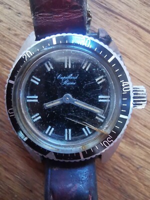 Cupillard Rième Montre De Plongée Femme Ancienne Vintage P1640 | eBay