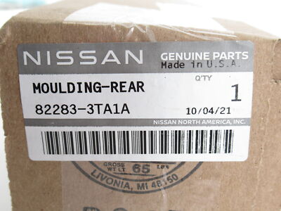 Genuine OEM Nissan 82283-3TA1A Driver LH Door Reveal Molding 2013-2018 ...