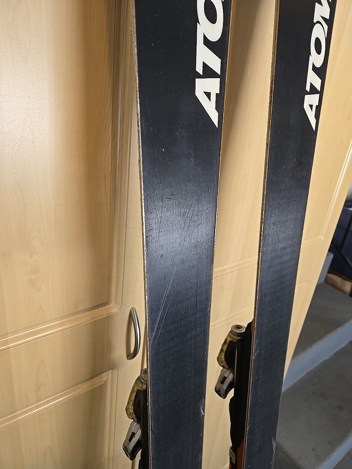 Atomic M2TRON 175 Skis With Atomic L-12 Adjustable Bindings | eBay