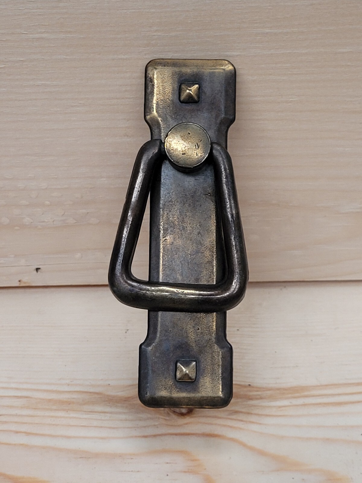 MISSION STYLE VINTAGE SOLID BRASS Keeler Brass Co KBC Drawer/ChestPull ...