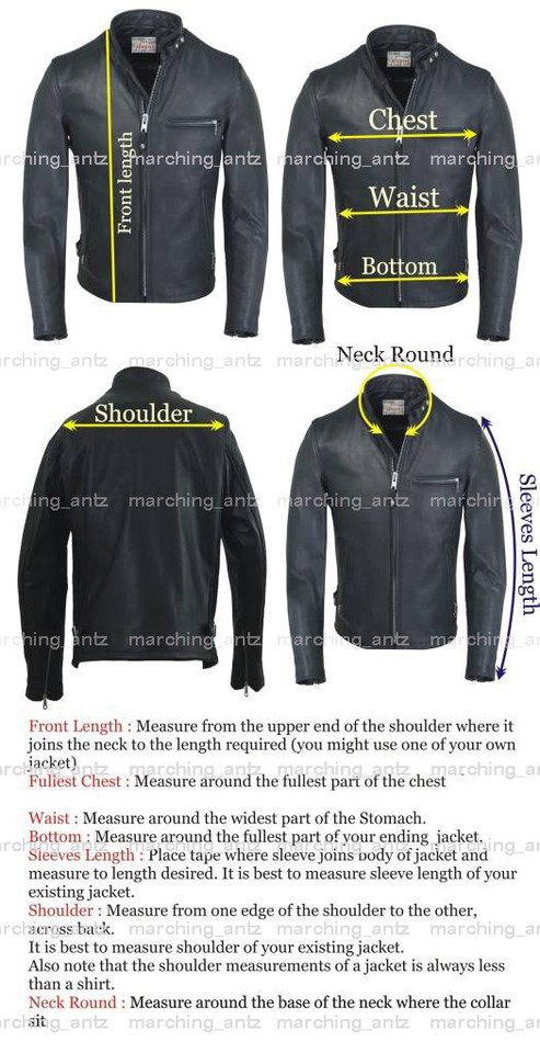 New Men Soft Lambskin Motorcycle Biker Casual Leather Jacket Cafe Racer ...