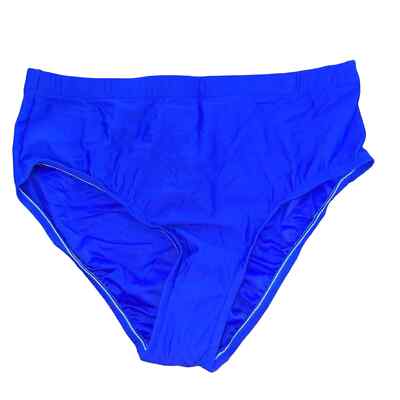 SWIM SOLUTIONS TUMMY CONTROL ROYAL BLUE BRIEF SIZE 14 | eBay