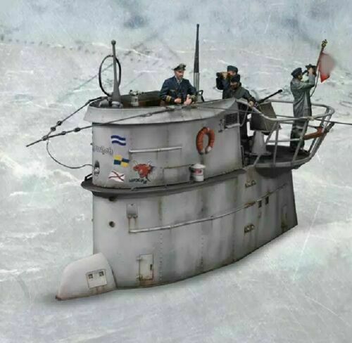 1/35 Resin Figures Model Kit WWII WW2 German Submarine Crew 5 Figures ...