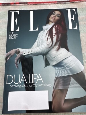 Elle Magazine May 2024 Dua Lipa Dating Disco & Big Sister Energy The ...