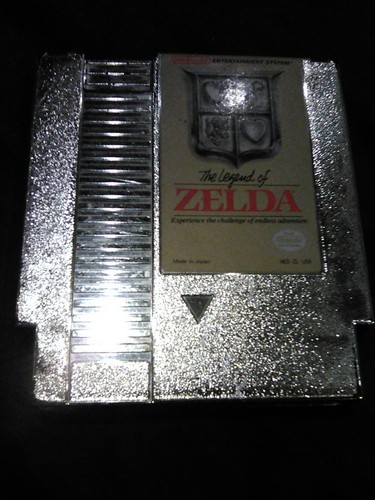 The Legend of Zelda Nintendo Gold NES Game Cartridge 1985 Rev-A FAST ...