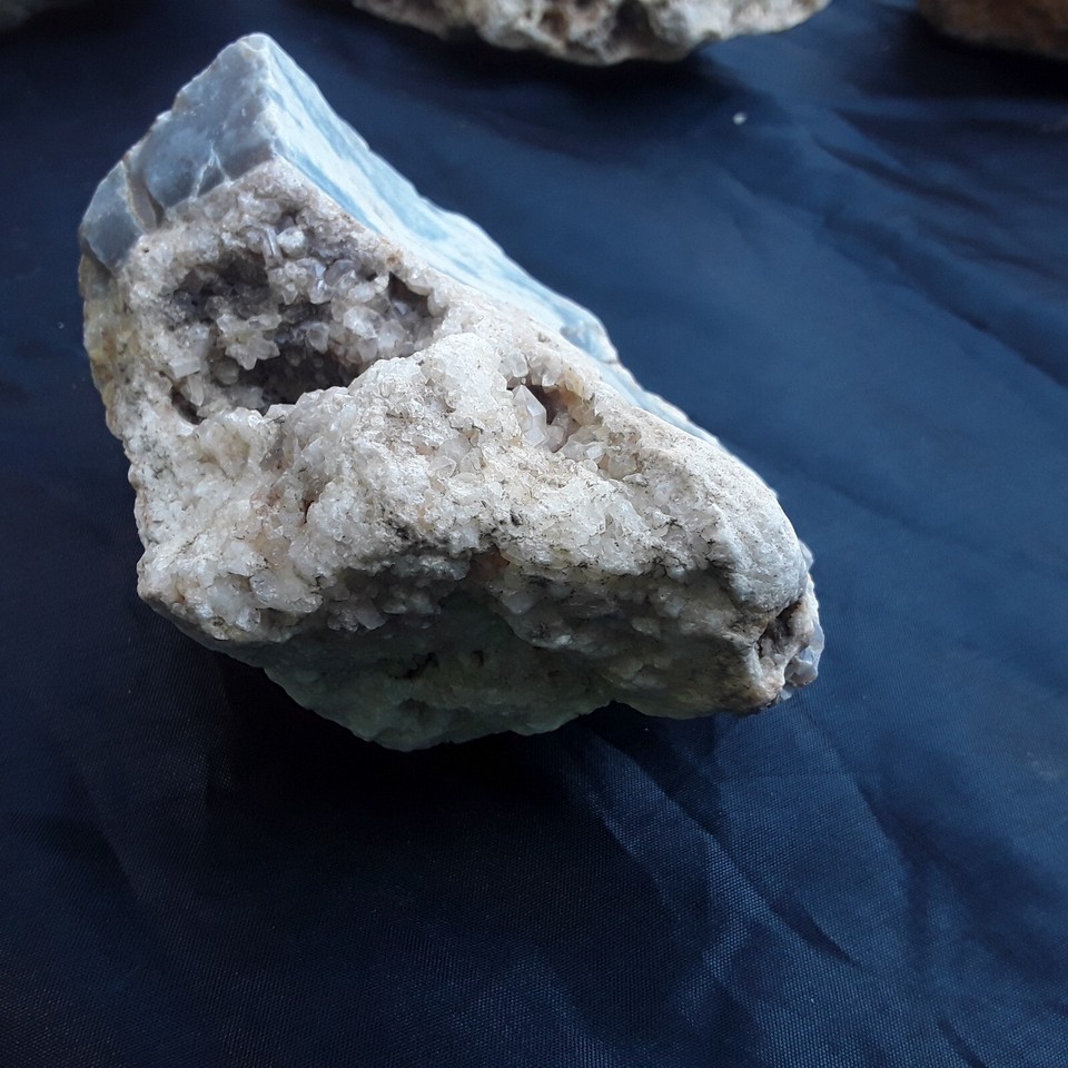 4.5" Unique Kentucky Geodes - Rare Blue Lace Agate Specimen | eBay