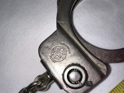 Police Issued Handcuffs No Key Good Condition | eBay