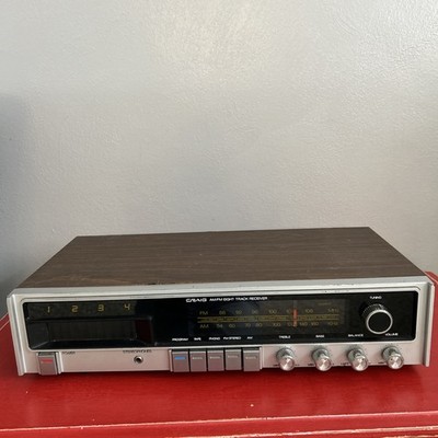 Vintage Craig AM/FM Eight Track Receiver Model 3215 | eBay