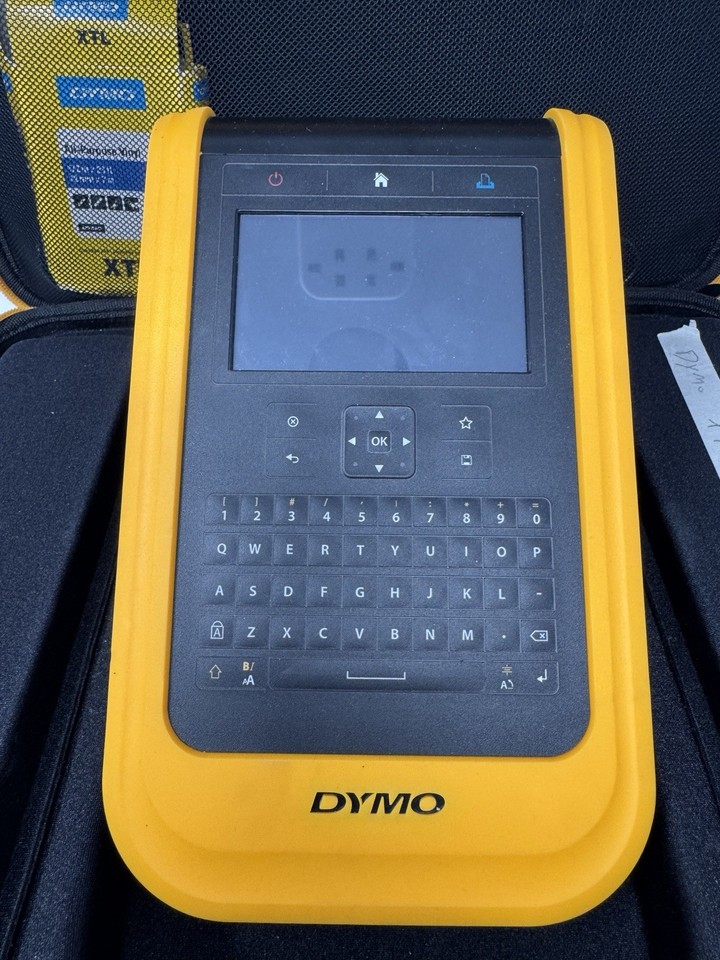 Dymo XTL 500 Label Maker bundle W/Case, Charger And Labels - Needs New ...