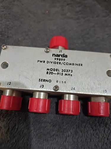 CEL 30373 Narda Wilkinson Power Divider Combiner 4 Way 100W N type 820 ...