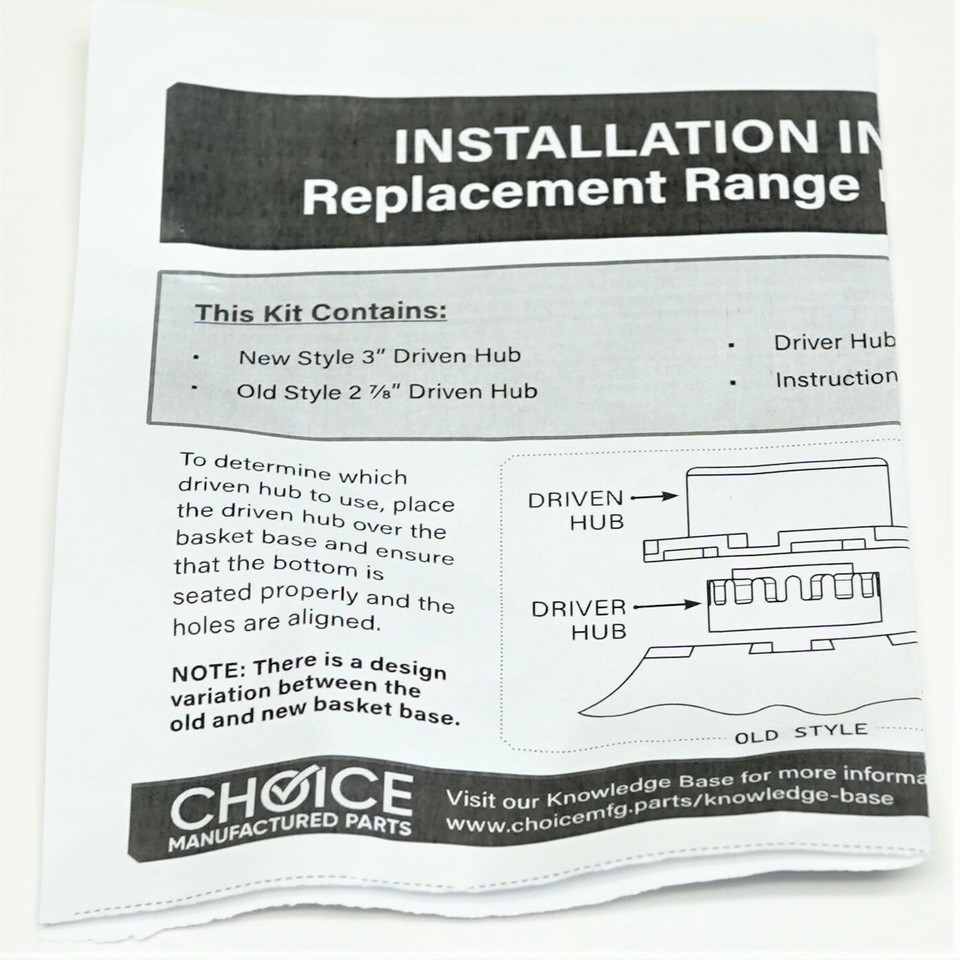 Washing Machine Basket Drive Hub Kit for Whirlpool W10820039 | eBay