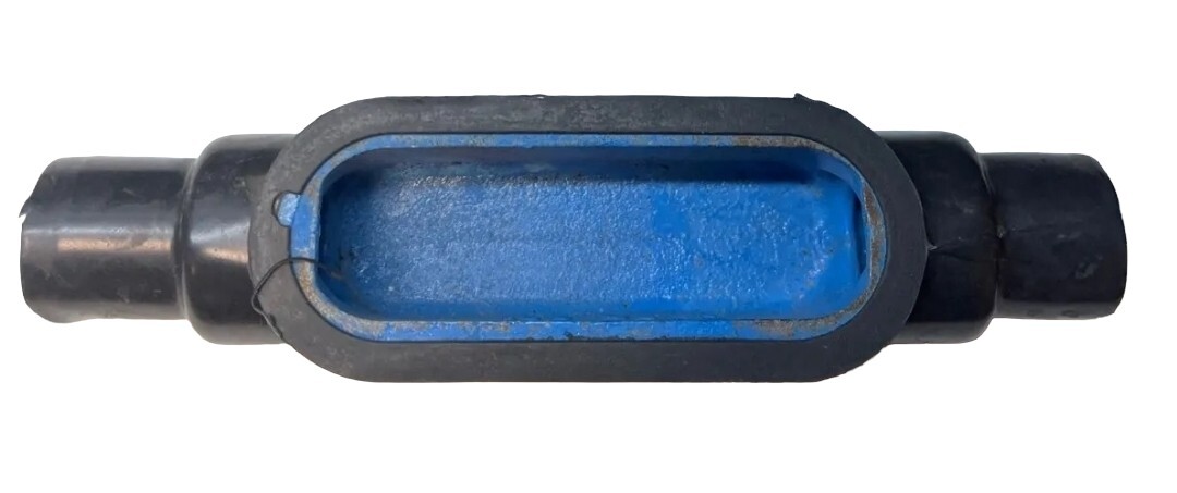 Thomas & Betts Ocal C37 1" PVC Coated Conduit Body (No Cover) **SALE ...