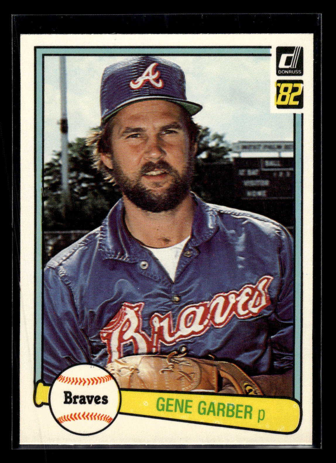 1982 Donruss Baseball #123 Gene Garber "Set Break" Mint Atlanta Braves ...