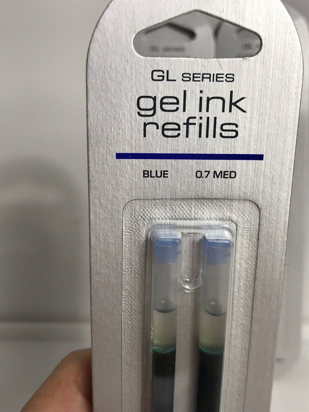 TUL Gel Pen Refills, Medium Point, 0.7 mm, Blue Ink, 3 Pack Of 2 ...