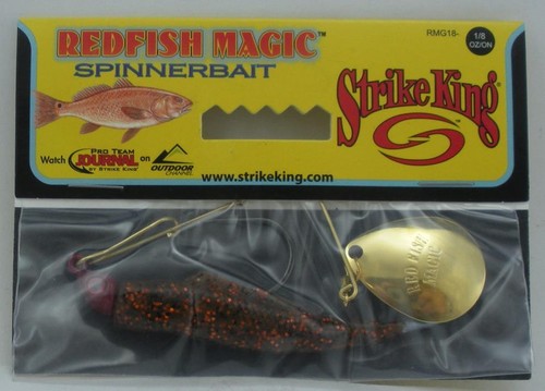 Strike King RMG18-866 1/8 Oz Redfish Magic Spinner Bait Blue Crab ...