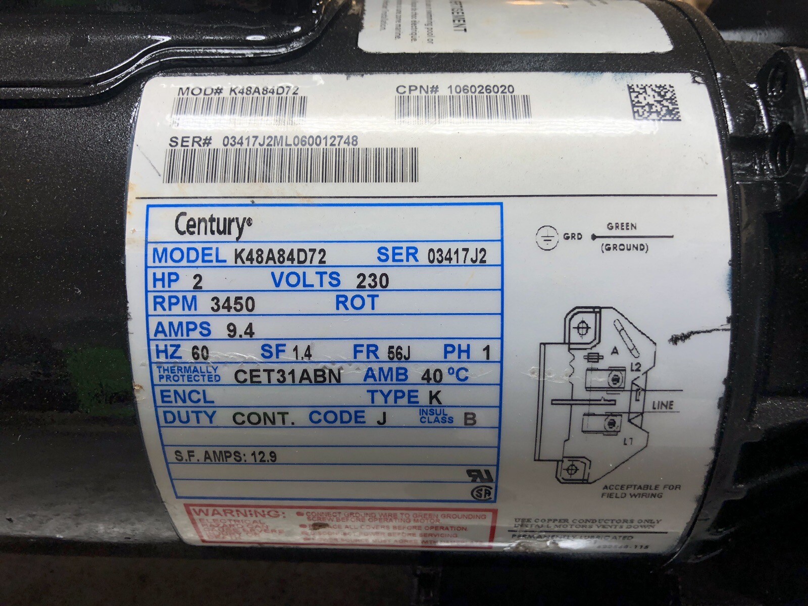 Franklin Electric FTB2CI Turf Boss - Centrifugal Irrigation Pump - 2.0 ...