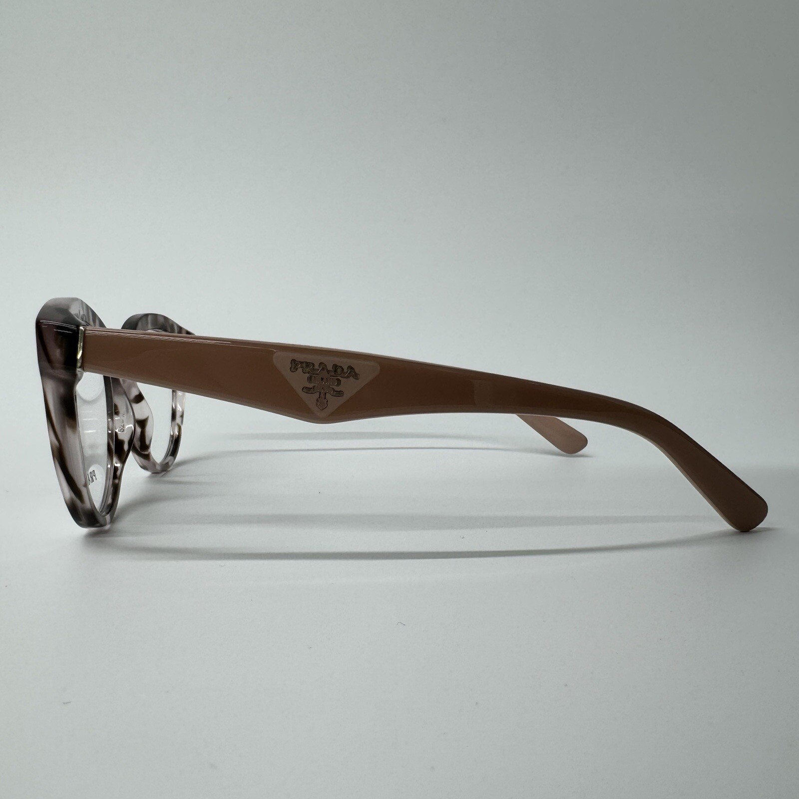 PRADA PR11RV ROJ1O1 - Pink Tortoise Shell Cat Eye Full Rim Glasses ...