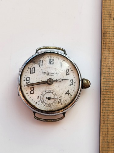 Old Rare CHRONOMETRE CALMY BEST The first from wristwatches - For spare parts | eBay
