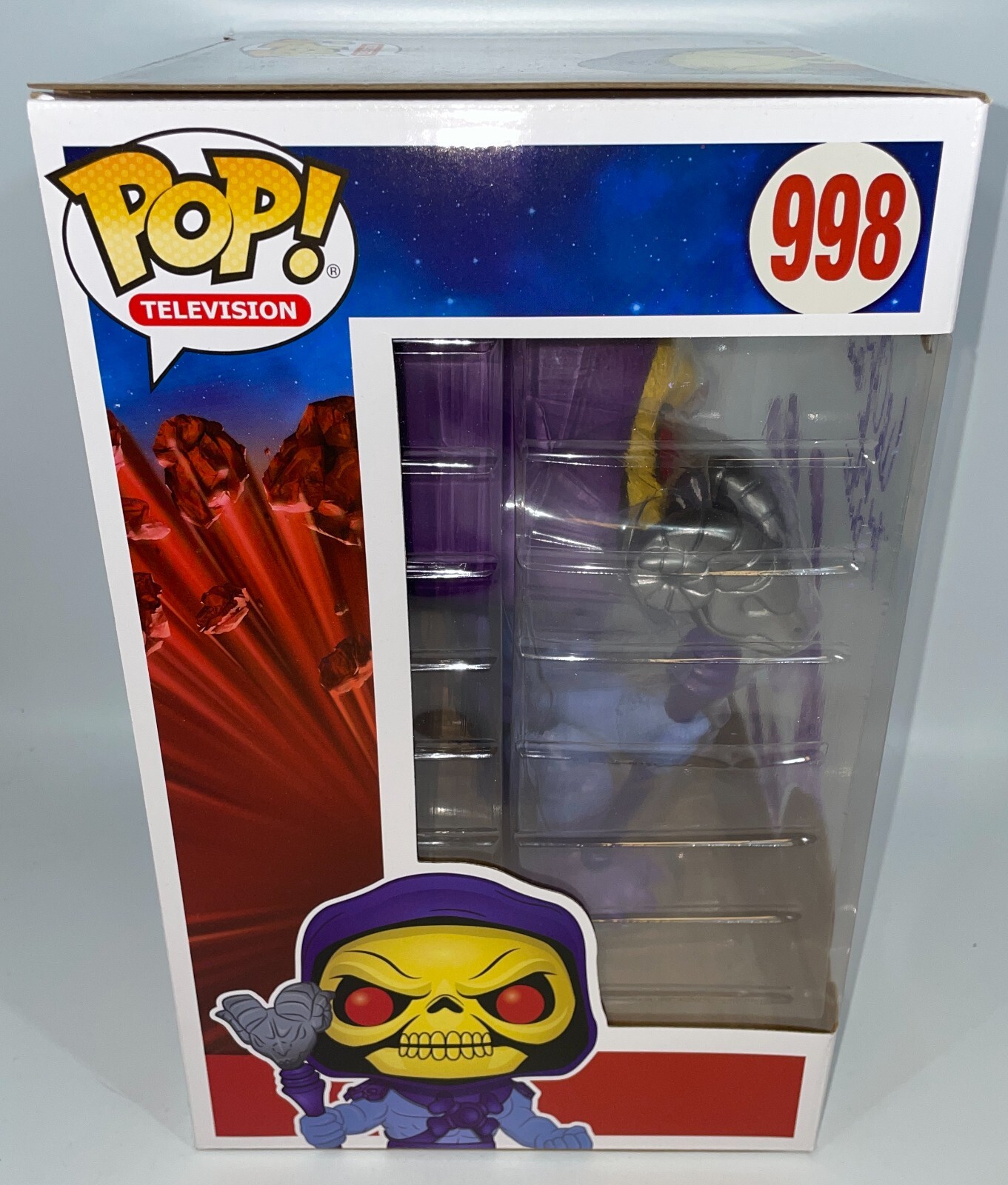 ALAN OPPENHEIMER Signed SKELETOR Handprint MOTU FUNKO POP Vinyl JSA COA ...