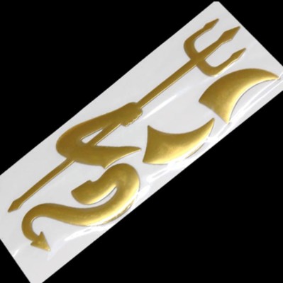 3D Demon Auto Chrome Emblem Devil Decal Car Sticker Gold | eBay Australia