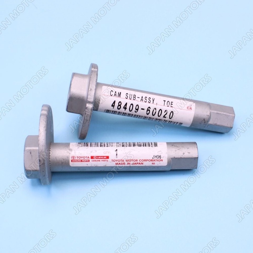 TWO 4840960020 Genuine Toyota Front Toe Adjusting Cams TACOMA 4RUNNER ...