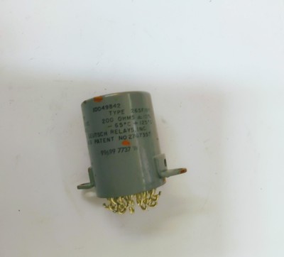 RELAY ELEC. MFR: DEUTSCH RELAYS / DRI RELAYS INC. *P/N: 26SF18D* ALT ...