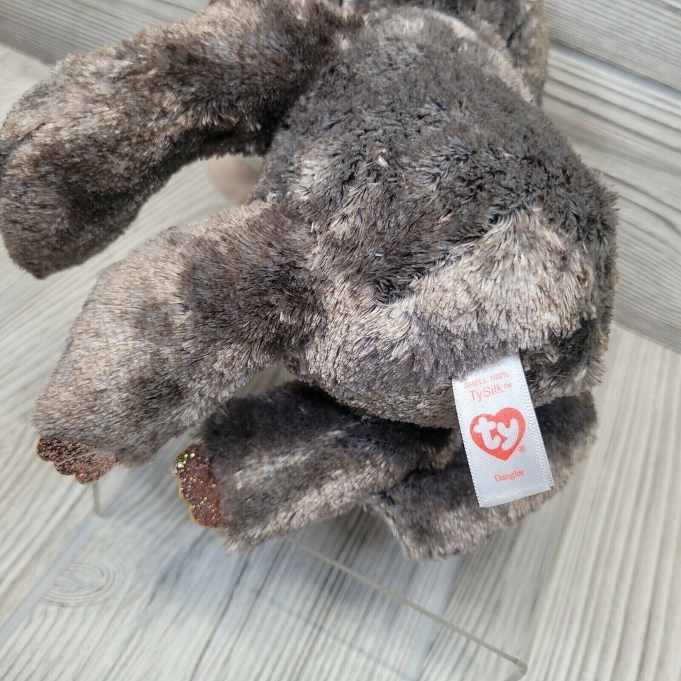 Ty Beanie Boos Sloth Plush Stuffed Animal Toy Brown Glitter Eyes | eBay