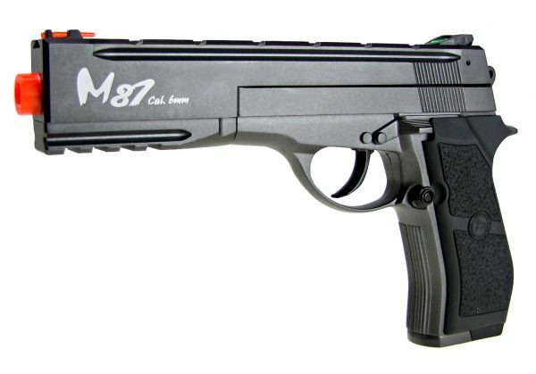 WG Black WinGun M87 Ris Airsoft Co2 Gas Metal Advance M9 Pistol 6mm Gun ...