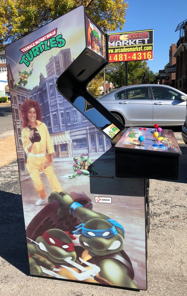 Konami Teenage Mutant Ninja Turtles Arcade Game (TMNT)-New 27" LCD ...