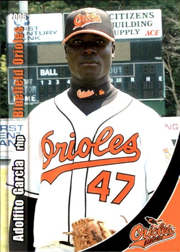 Adolfito Garcia 2006 Grandstand Bluefield Orioles #22 RC AutographDen ...