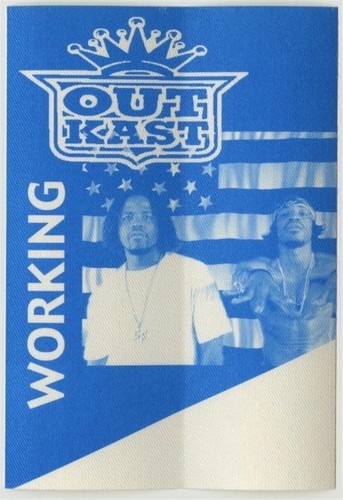 Outkast 2000 Stankonia concert tour Working Crew Backstage Pass | eBay