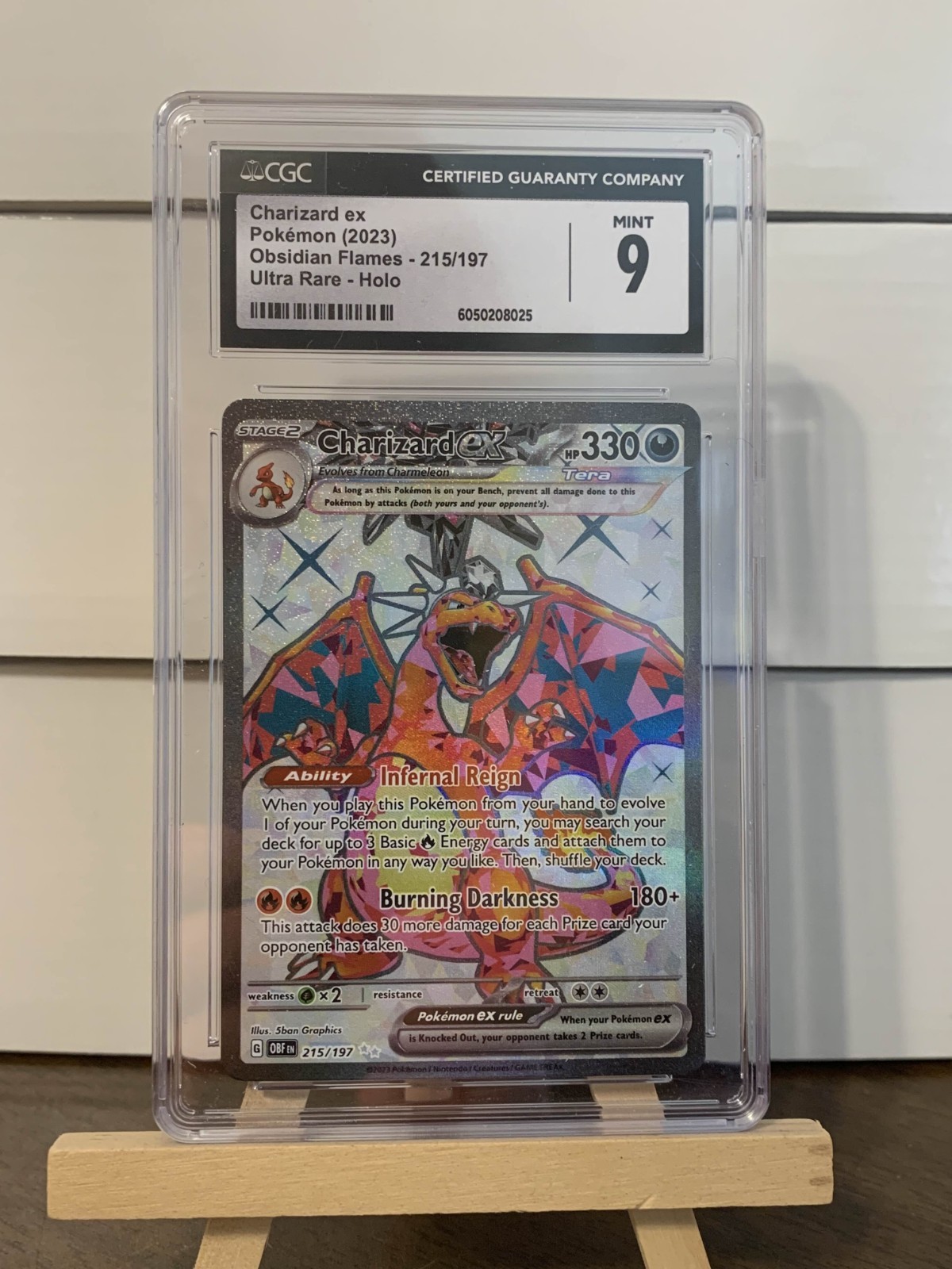 Charizard Ex Obsidian Flames Ultra Rare Holo CGC 9 | eBay
