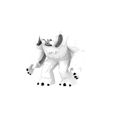 CUSTOM Star Wars Hoth Wampa Snow Monster Brick Minifigure | eBay