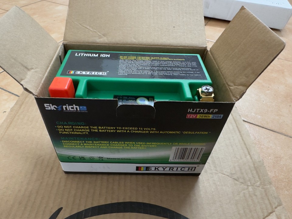 Batteria Litio Skyrich HJTX9-FP 210A | eBay