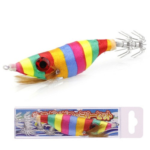 Wood Lure Box Cuttlefish Fishing-Lures Lure Lure/Baits Squid Practical ...