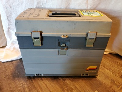 Vintage Plano Locking 4 Drawer Fishing Tackle Box | eBay