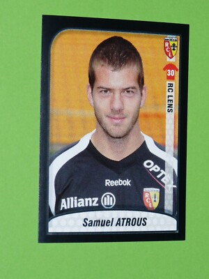 #136 SAMUEL ATROUS RC LENS PANINI FOOTBALL FOOT 2009-2010 | eBay