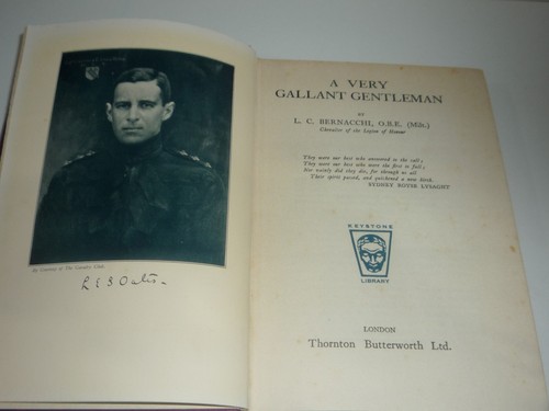 A VERY GALLANT GENTLEMAN BY L.C. BERNACCHI DATED 1935 EXPLORER | eBay