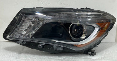 14-19 MERCEDES CLA 250 CLA-CLASS LEFT SIDE HEADLIGHT XENON BARE OEM ...
