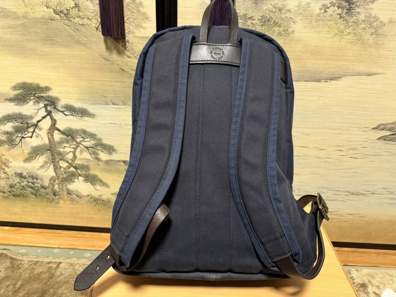 FILSON JOURNEYMAN Rugged Twill Backpack Navy VERY RAR… - Gem