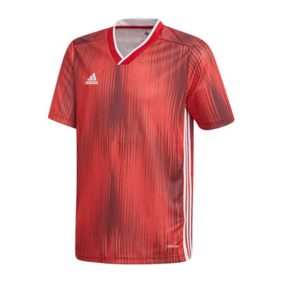 ADIDAS TIRO 19 JERSEY- JUNIOR SOCCER - RED - DP3178 YOUTH SMALL | eBay