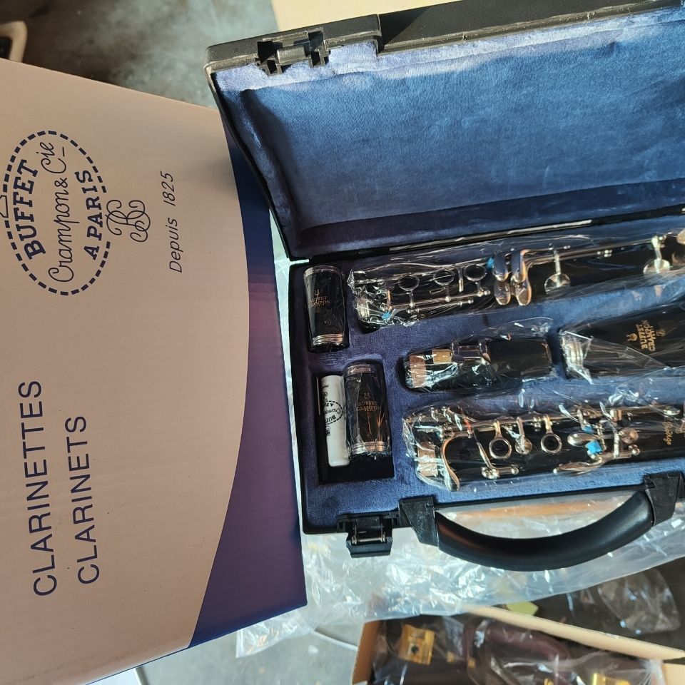 New High-quality Bakelite Clarinet B Flat Band Complete Accessories ...
