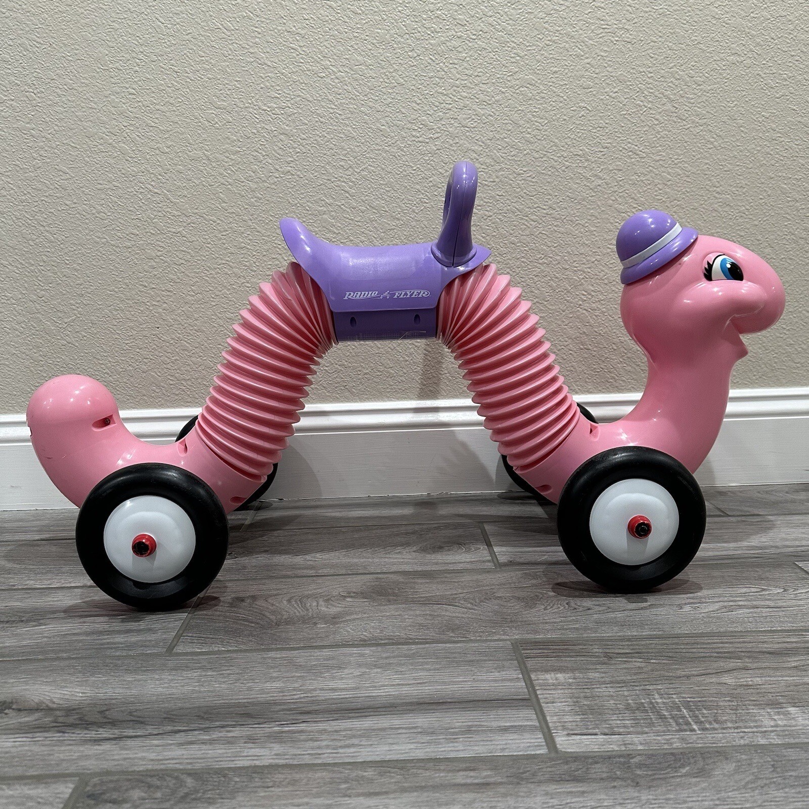 Radio Flyer Ride-On Inchworm Toy Pink & Purple | eBay