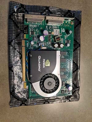 Dell nVidia Graphics Video Card Quadro FX 570 Dual DVI Standard Profile ...