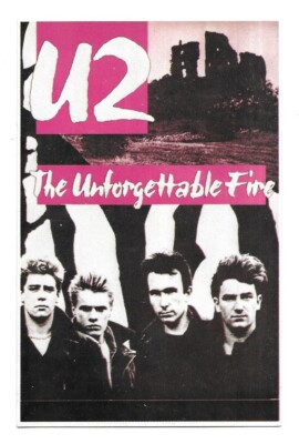 RARE / CARTE POSTALE - U2 / POSTCARD CARTOLINA CARTA POSTAL POSTKARTE ...