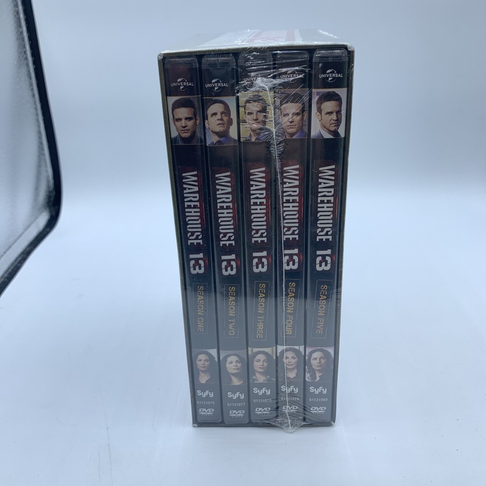 Warehouse 13 Complete Series Seasons 1-5 DVD 16-Disc Box Set New Sealed ...